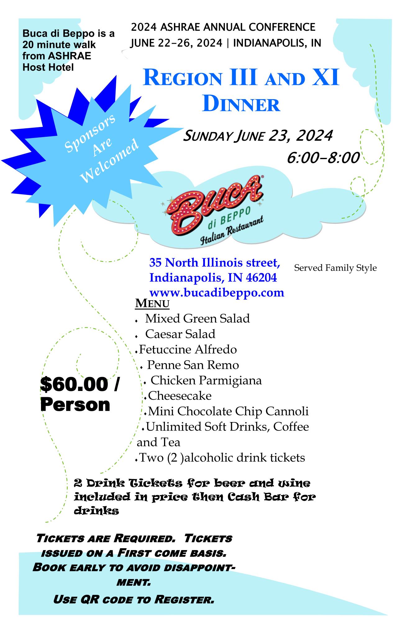 Regional Dinner 2024 Indy Flyer – ASHRAE REGION III