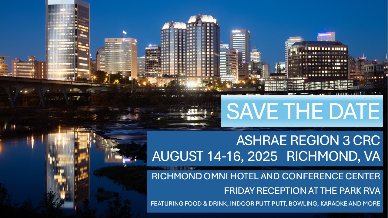 CRC 2025 – Richmond – ASHRAE REGION III